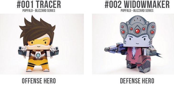 Overwatch Papercraft - Heroes & Base | Papercraft Paradise ...