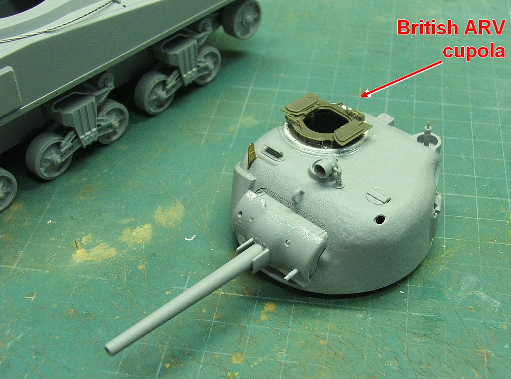 Panzerserra Bunker- Military Scale Models in 1/35 scale: Sherman V with ...