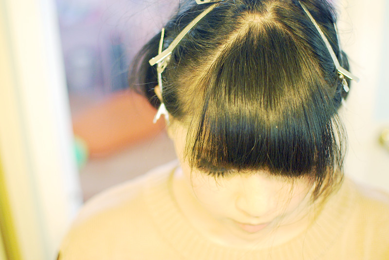 My Darling Rainbow: Straight Fringe Tutorial