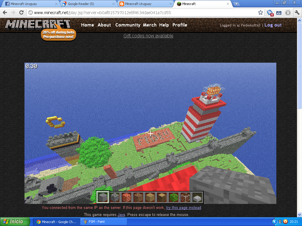 Minecraft Uruguay: Estructuras del Server