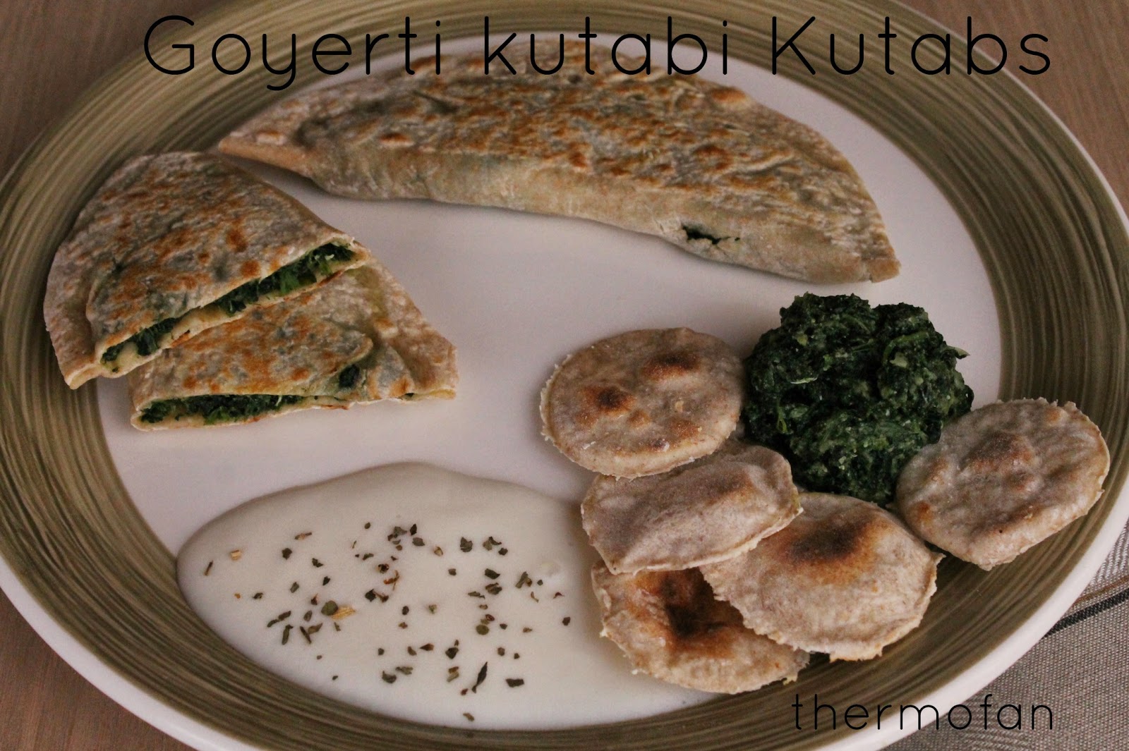 Goyerti kutabi Kutabs de espinacas — Thermofan