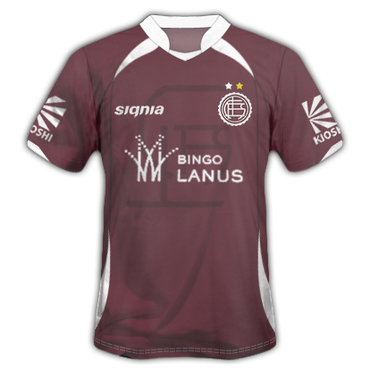 Accesorios en PNG 2012-13: Lanus (Temp. 2008-2009)
