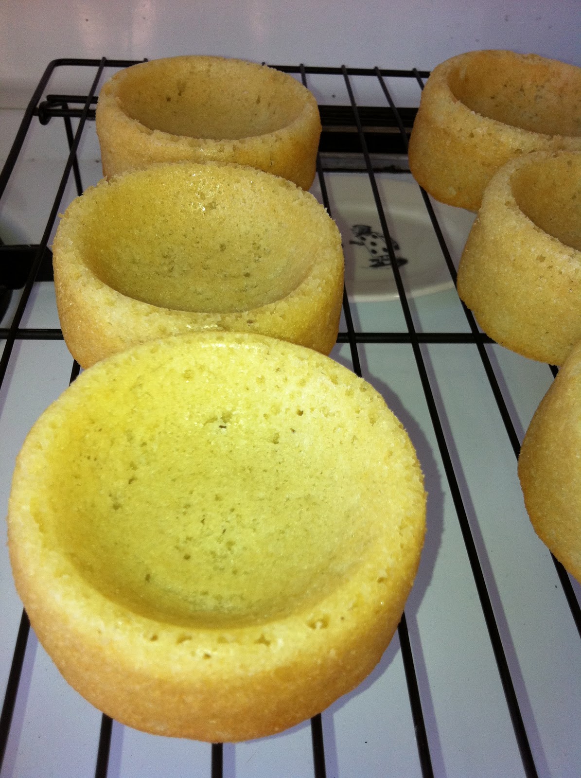 Martha, Mom, and Me: Rose' Wine Cakes with Rose Water Whipped Cream