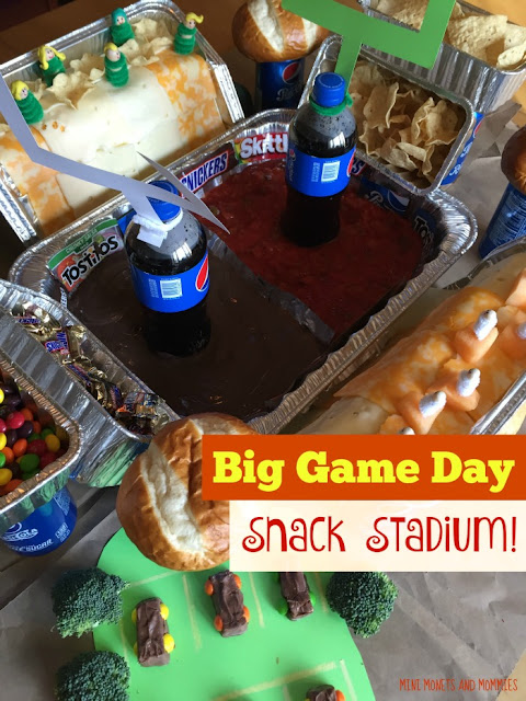 Mini Monets and Mommies: Snack Stadium How-To for the Big Game Day