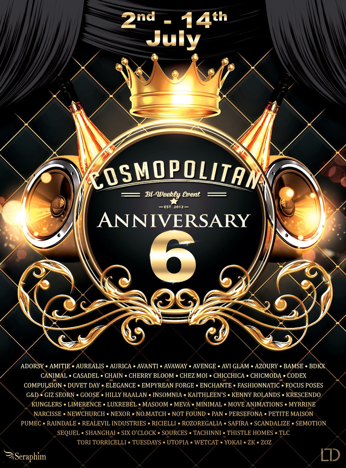 Cosmopolitan Events: Cosmopolitan 6th Anniversary {Round 1/7} 2nd ...