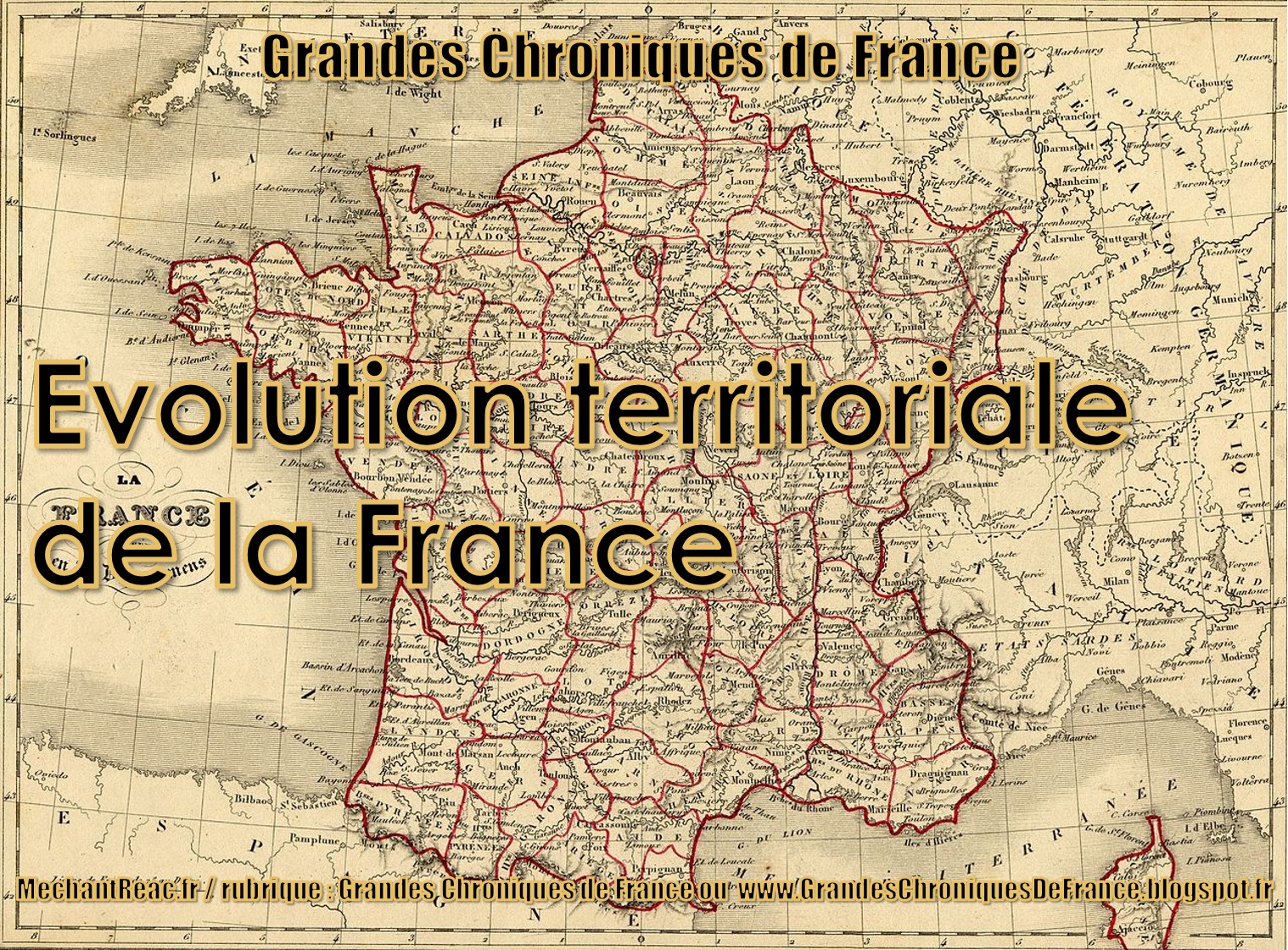 Evolution Territoriale de la France