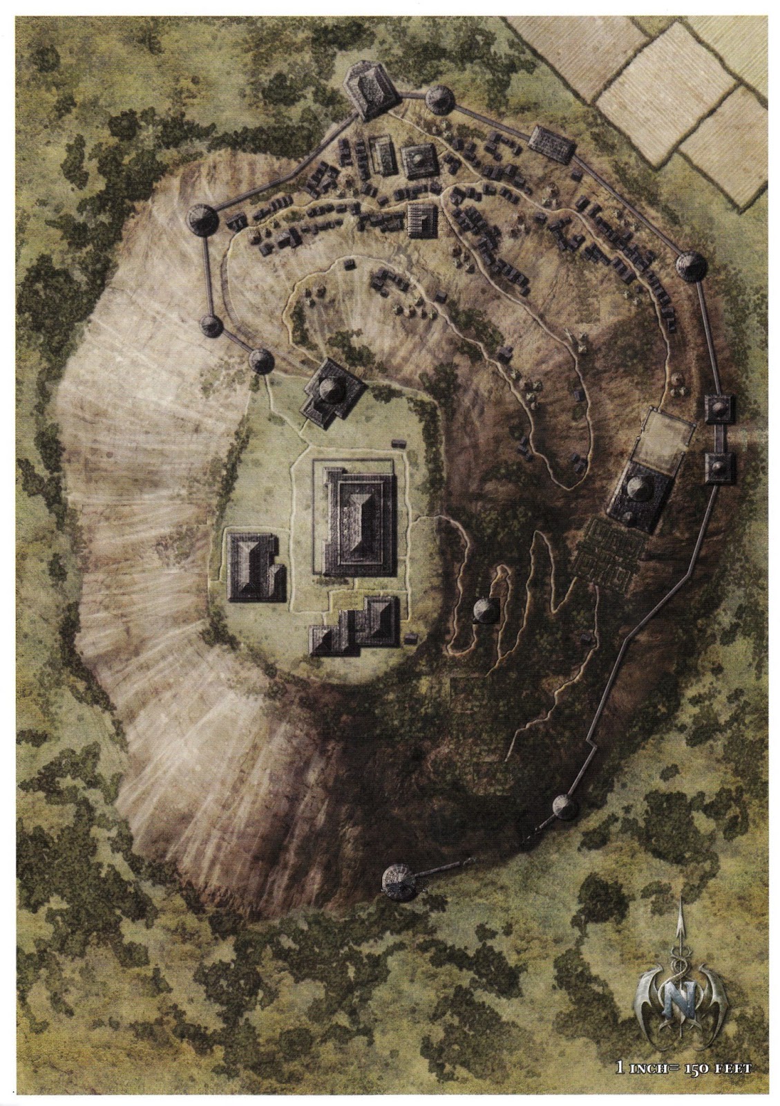 Tobold's Blog: Gardmore Abbey Player Map