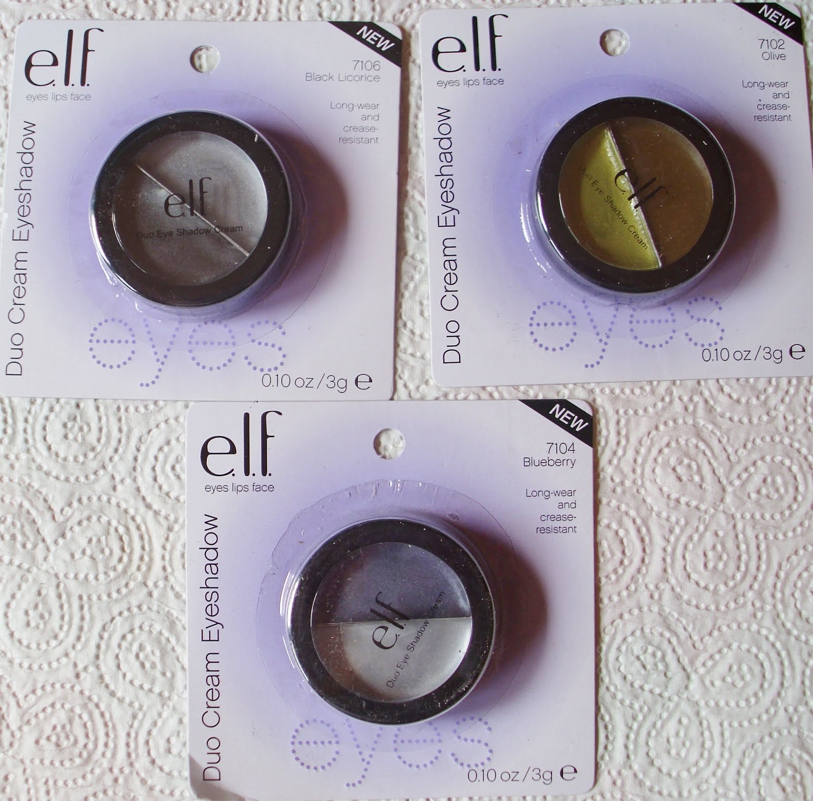 *Nina's Bargain Beauty*: e.l.f Regular line Duo eyeshadow cream Review