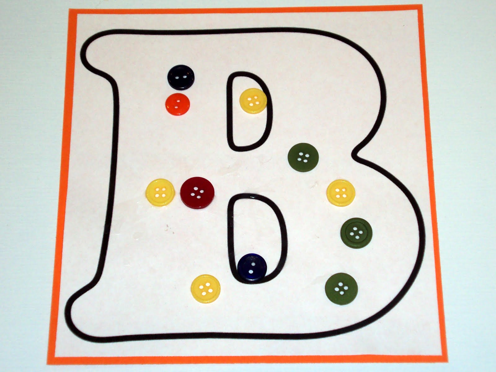 Mom's Tot School: Letter: B