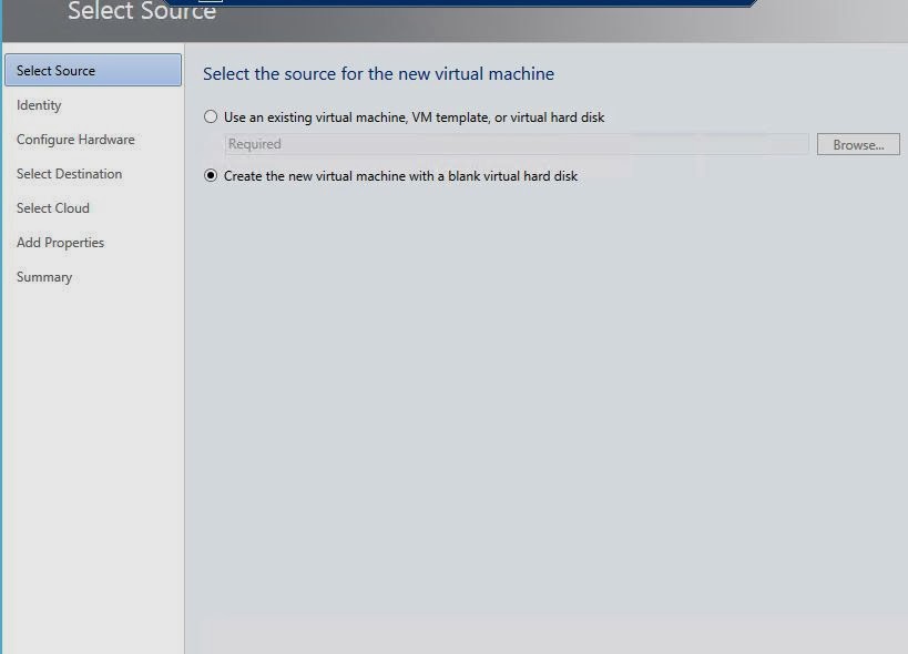Virtualization and some coffee: How to create a GEN2 VM with SCVMM 2012 R2