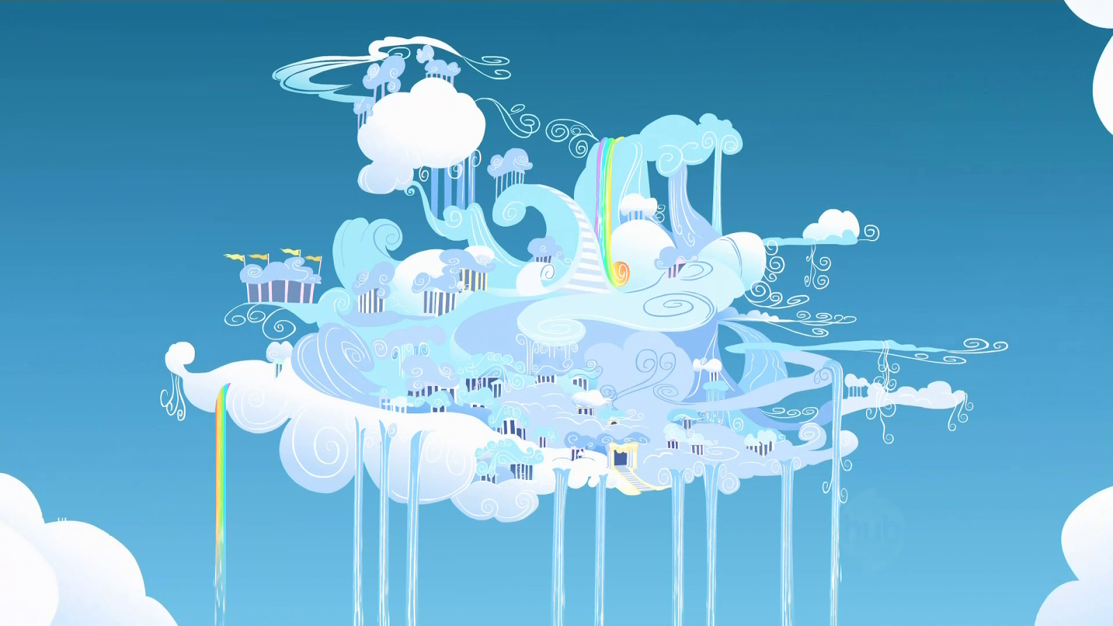Equestria Daily - MLP Stuff!: Cloudsdale Weather Factory Works to Clean ...