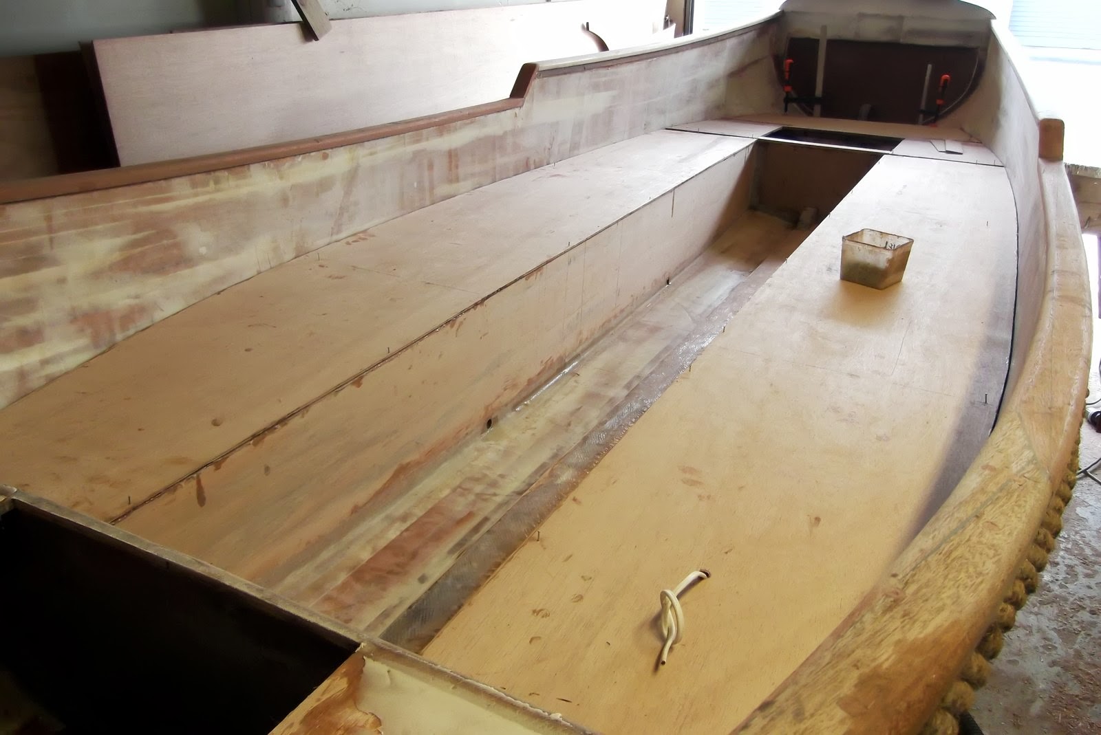 Mason Bay: DINGHY SIDE DECKS