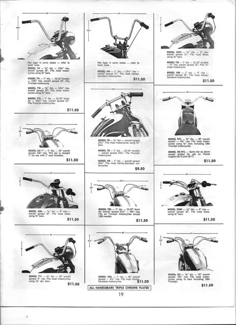 AEE Choppers: fifth installment of the 1969 AEE Choppers catalog