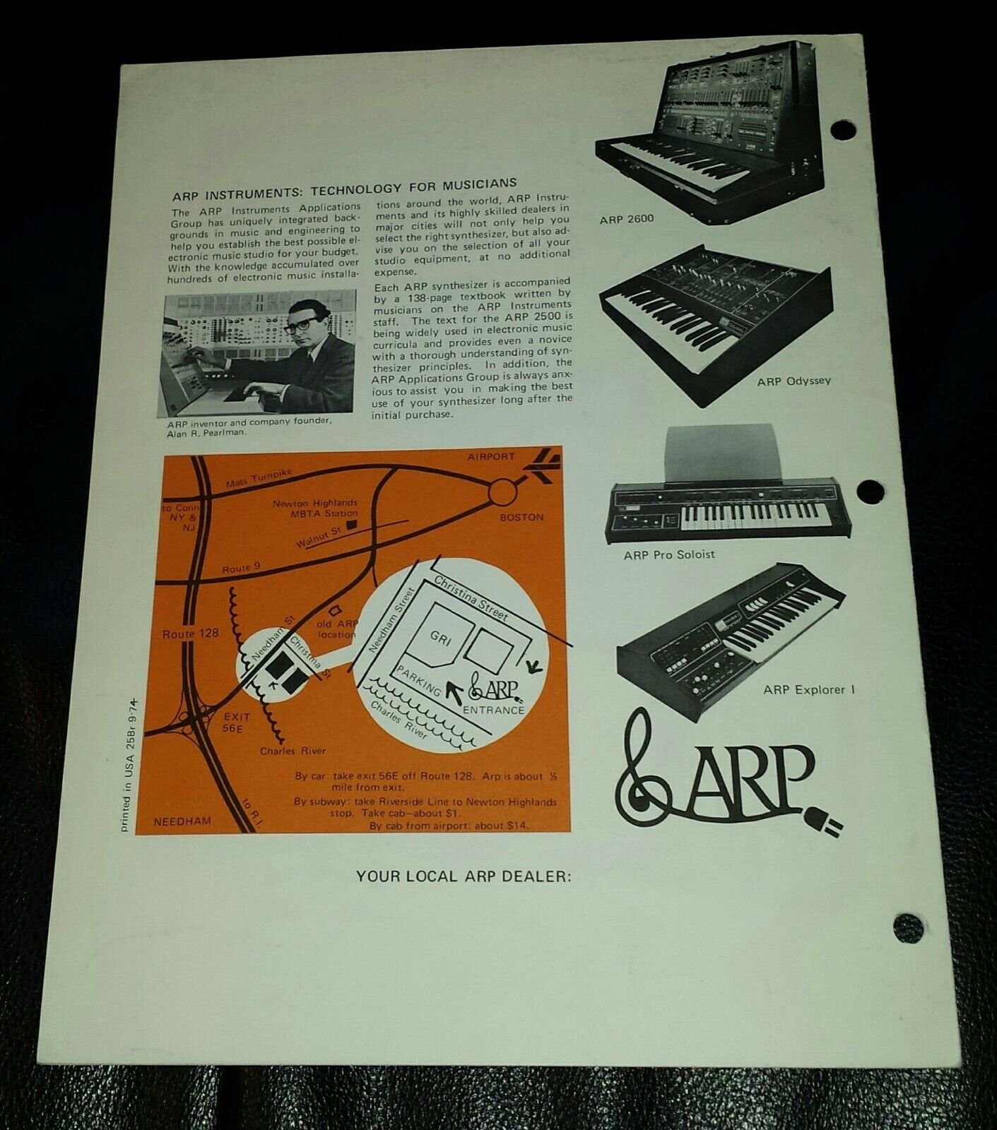 MATRIXSYNTH: Arp 2500 Synthesizer Brochure