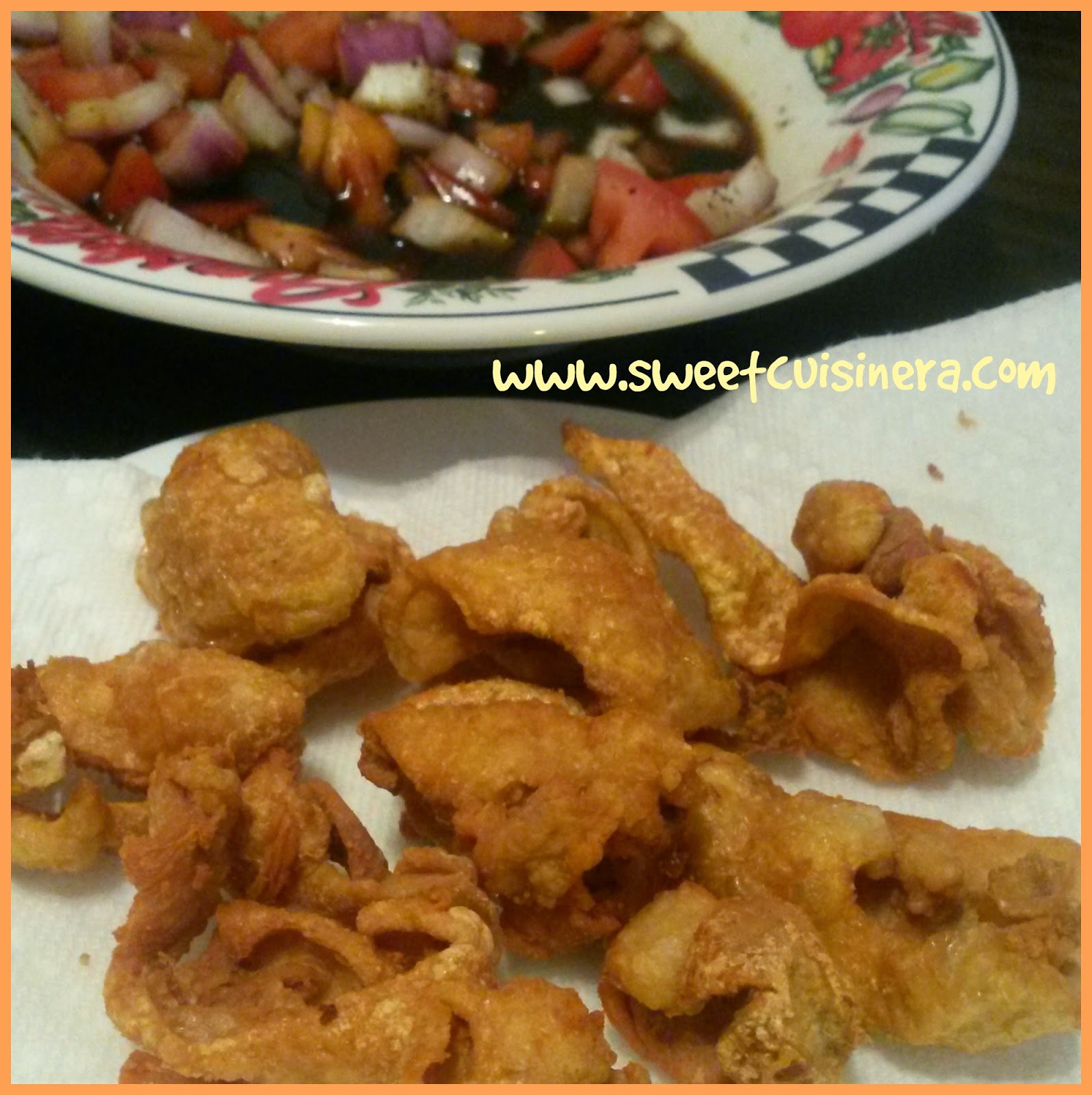 The Sweet Cuisinera: Chicken Chicharon Recipe