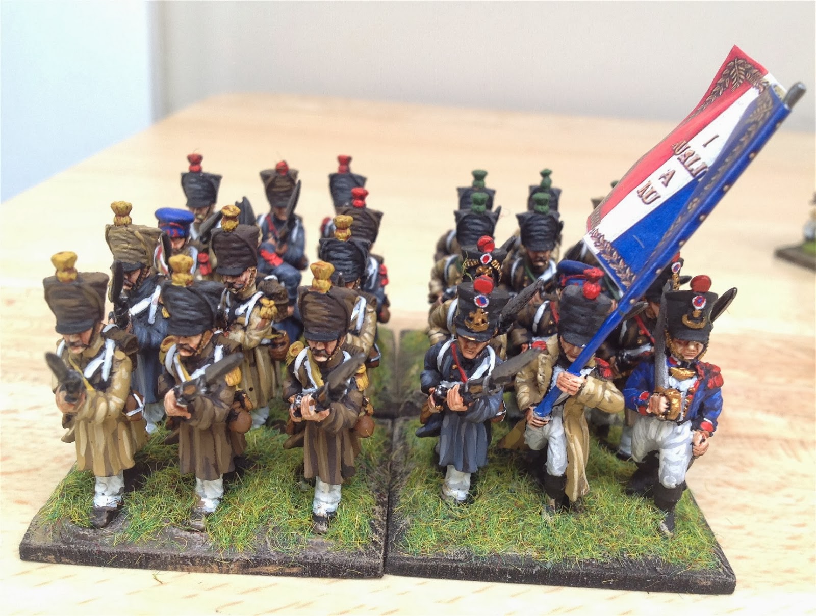 15mm paint shack: French line infantry & guns, ww1 british & Germans ...