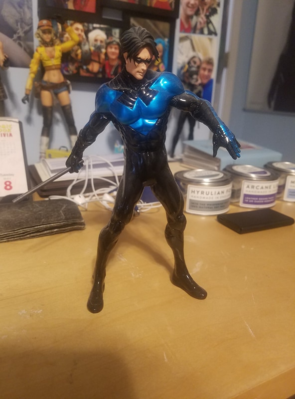 Figure Review Roundup: New 52 Nightwing and TAS Batman by Kotobukiya