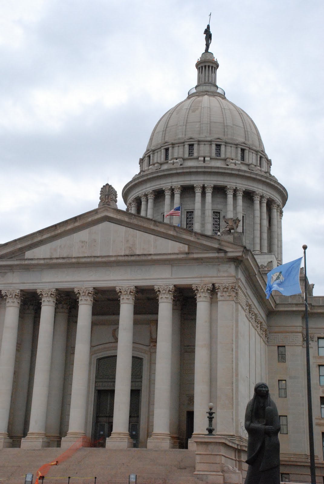 Adams RVing Adventures: Oklahoma State Capitol Building in OKC