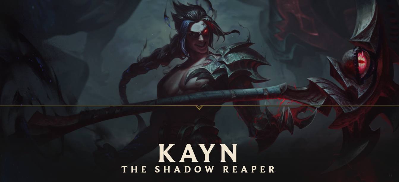 Surrender at 20: Champion Reveal: Kayn, the Shadow Reaper