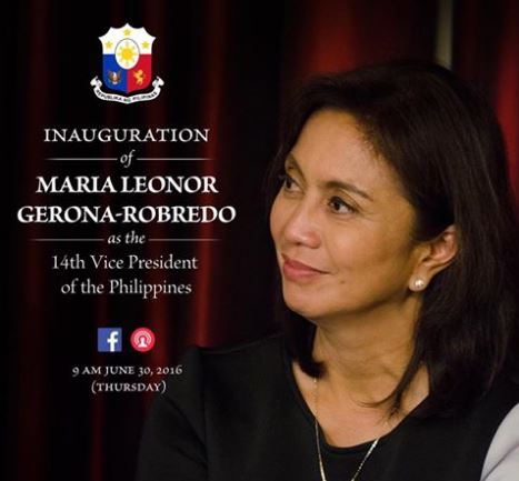 LIVESTREAM: Vice President Leni Robredo Inauguration, Thanksgiving video
