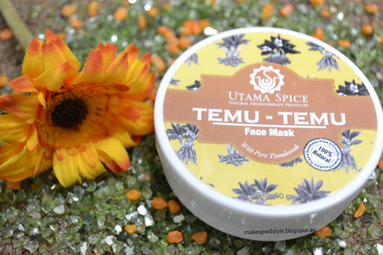 Utama Spice Temu Temu Face Mask Review