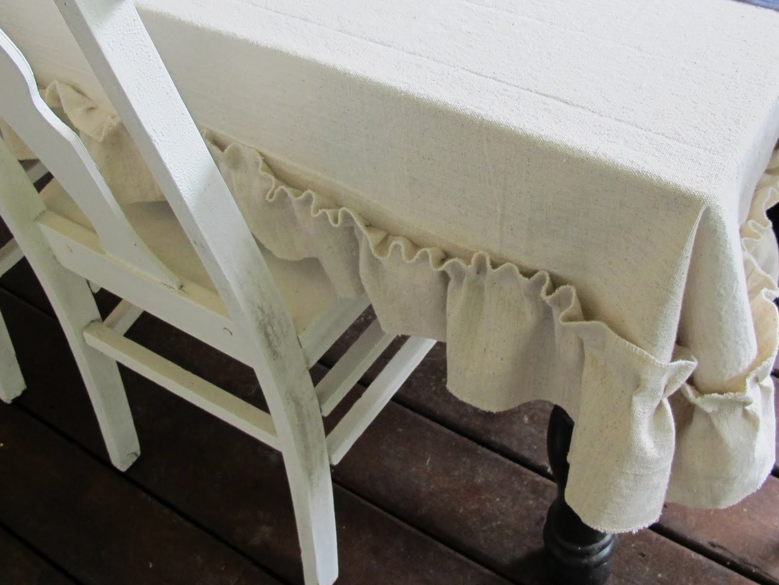 Grace & Favor: A Rustic Tablecloth