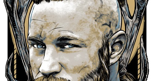 INSIDE THE ROCK POSTER FRAME BLOG: Rhys Cooper Ragnar Vikings Print Release