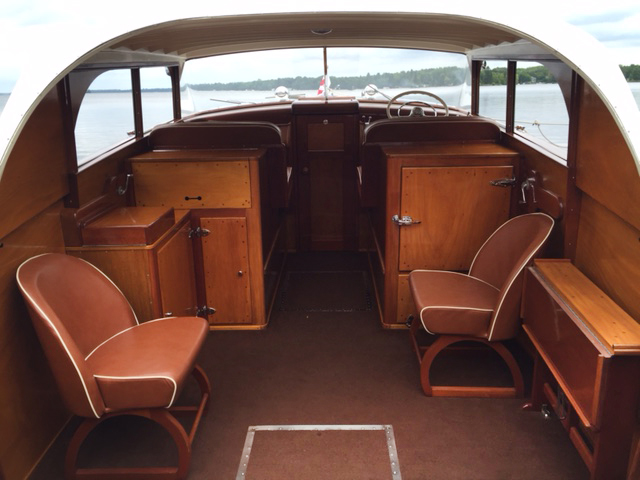 Just A Car Guy: a 1954 27-ft Shepherd hardtop runabout that spent most ...