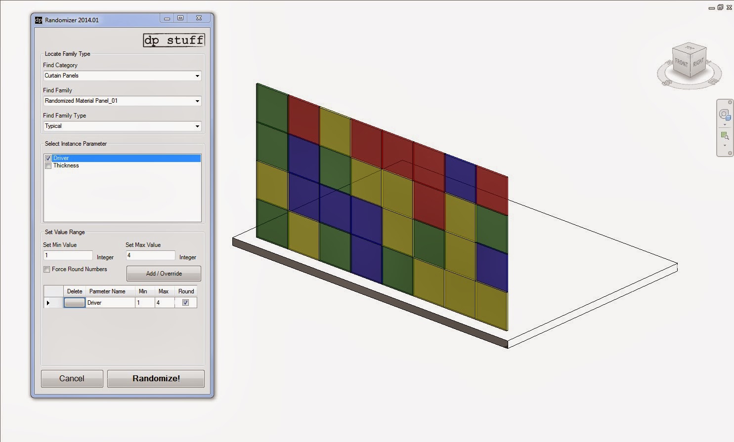 Phil-osophy in BIM: Randomize Color and Material in Revit