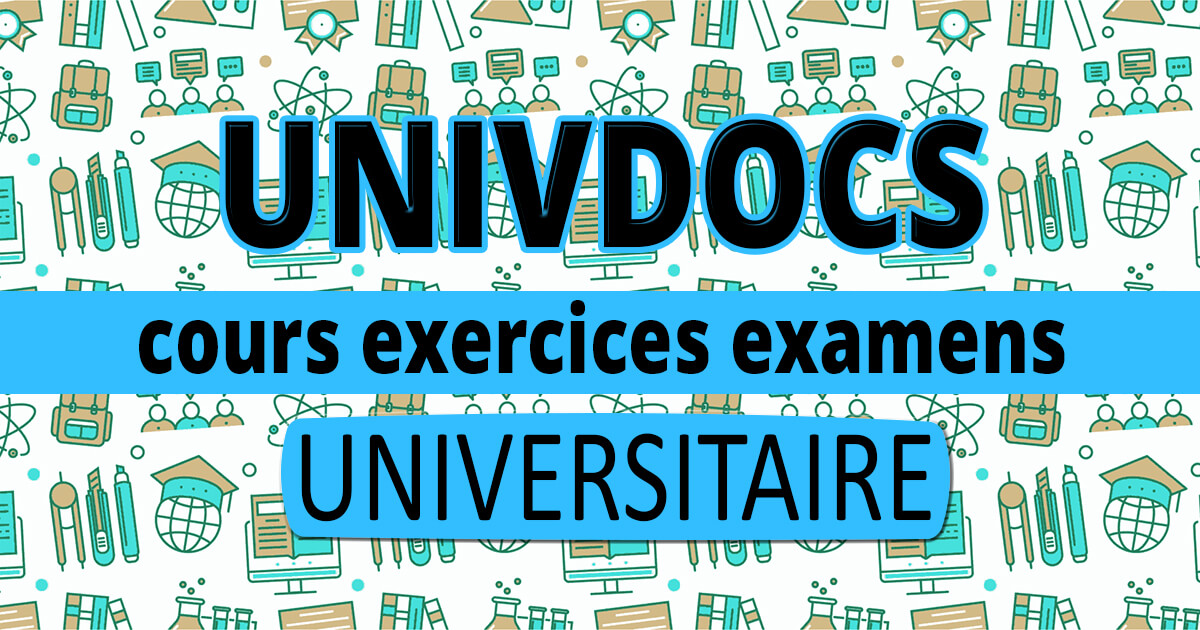 Theorie de l'information et Codage - cours,exercices,examens