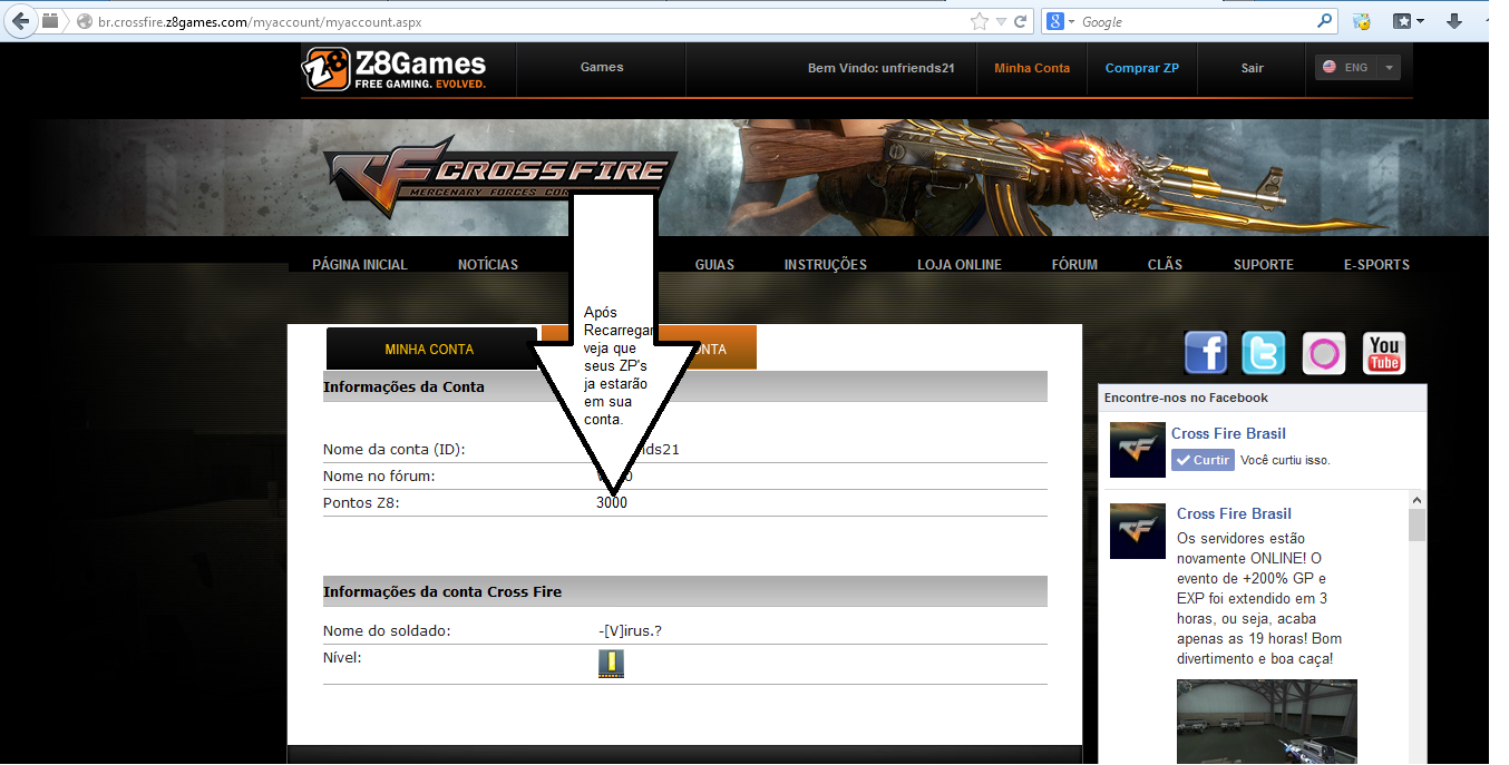 Novo HACK para CROSSFIRE - Hacker CF Al