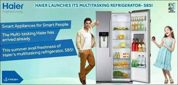 Harshali Malhotra Fanpage: Harshali Malhotra in Haier Refrigerator Ad ...