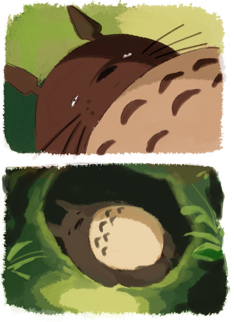 mirae works: totoro study!