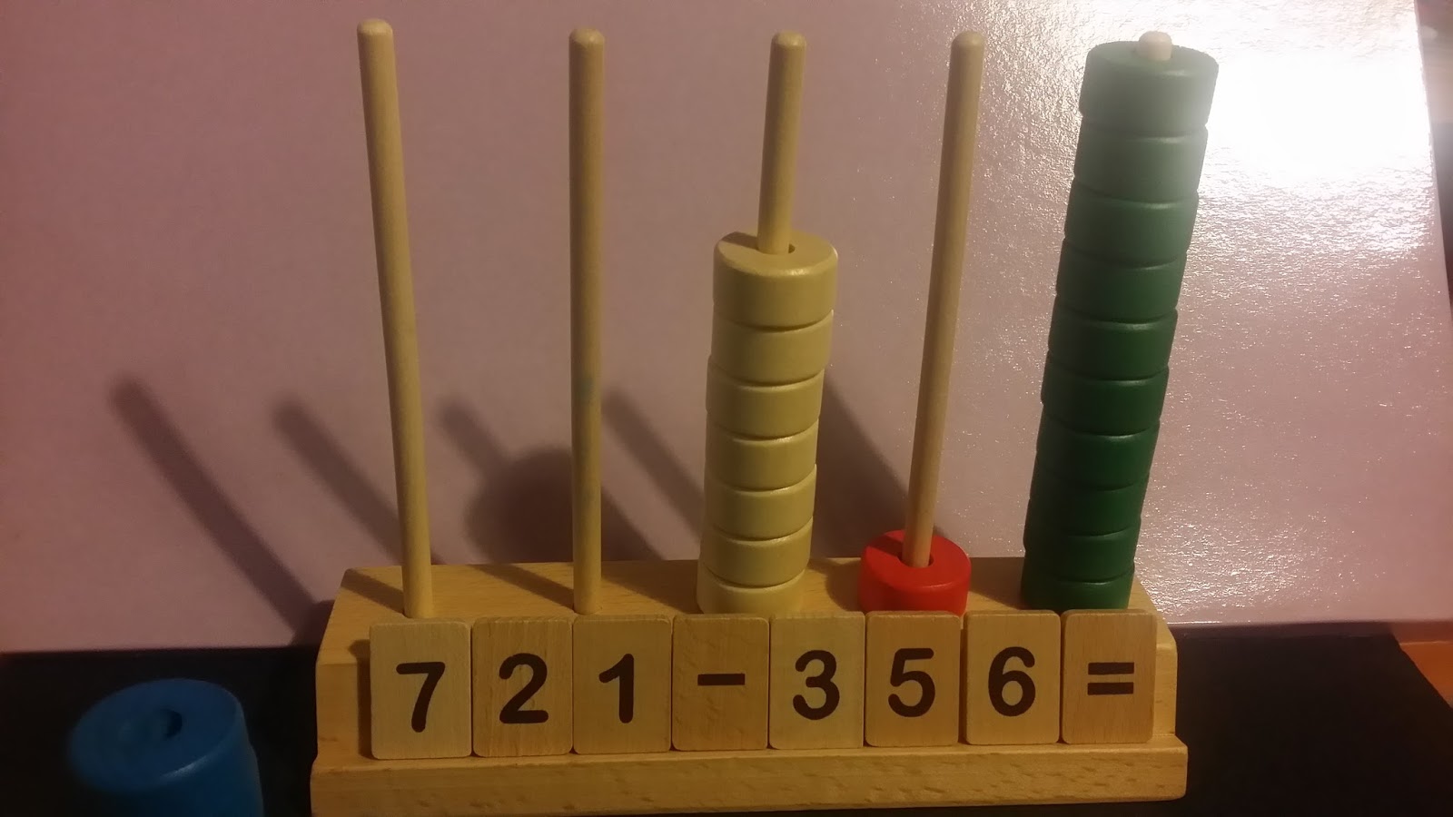 Las mates de mamá: Suma y resta con el ábaco abierto