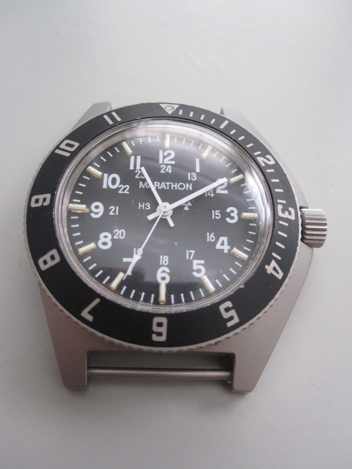 c7 watches: FS: RARE...1990 Marathon Gallet and Co. Stainless Steel ...