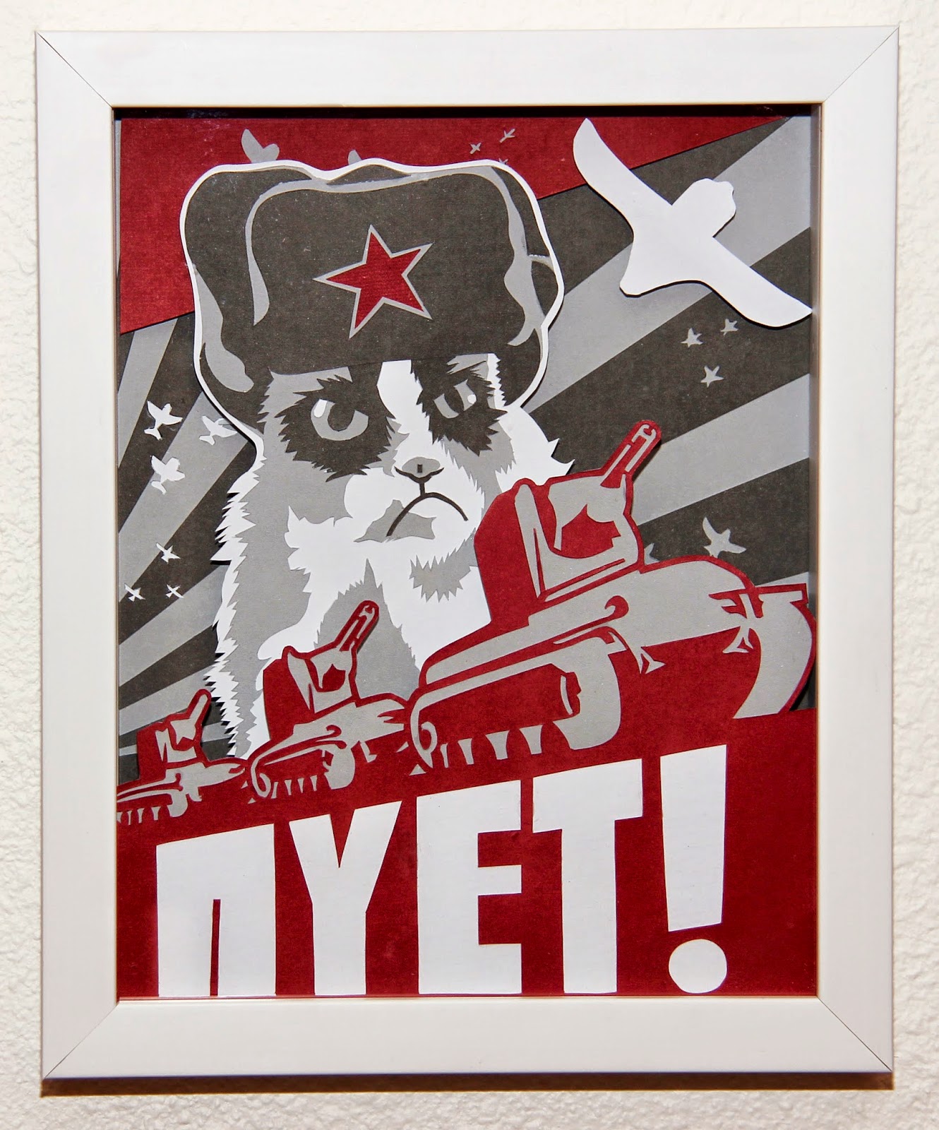 Grumpy Cat 'Nyet' Sculpt Photos ~ A Bit of Geek