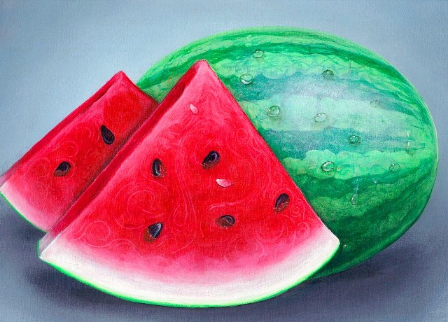 Cuadros Modernos Pinturas y Dibujos : Bodegón pintado en acrílico sobre ...