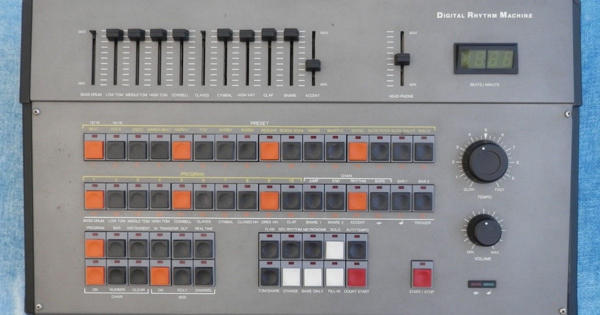 MATRIXSYNTH: Vermona DRM-1 Drum Machine