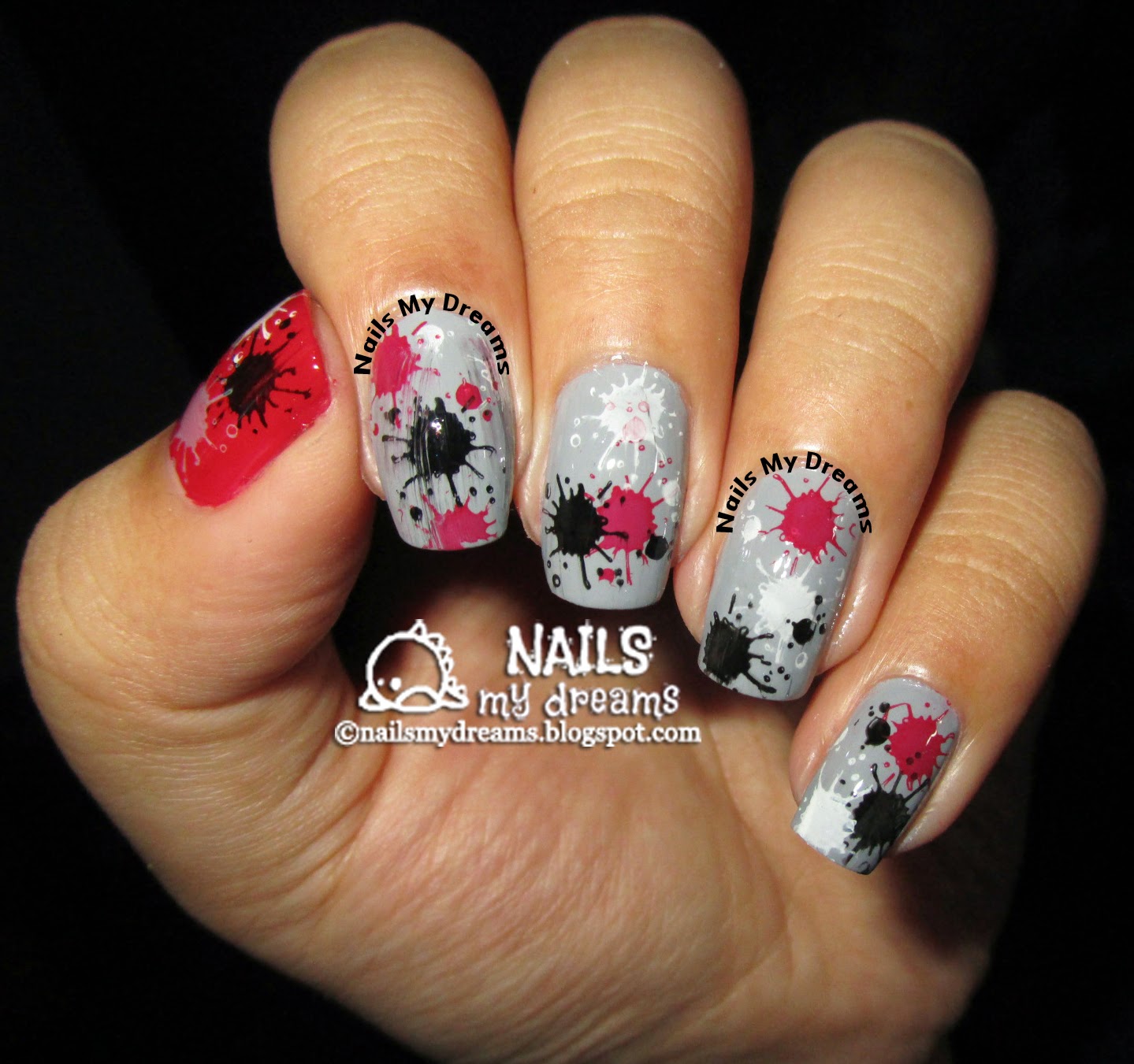 Nails My Dreams: Splatter Nail Art?...