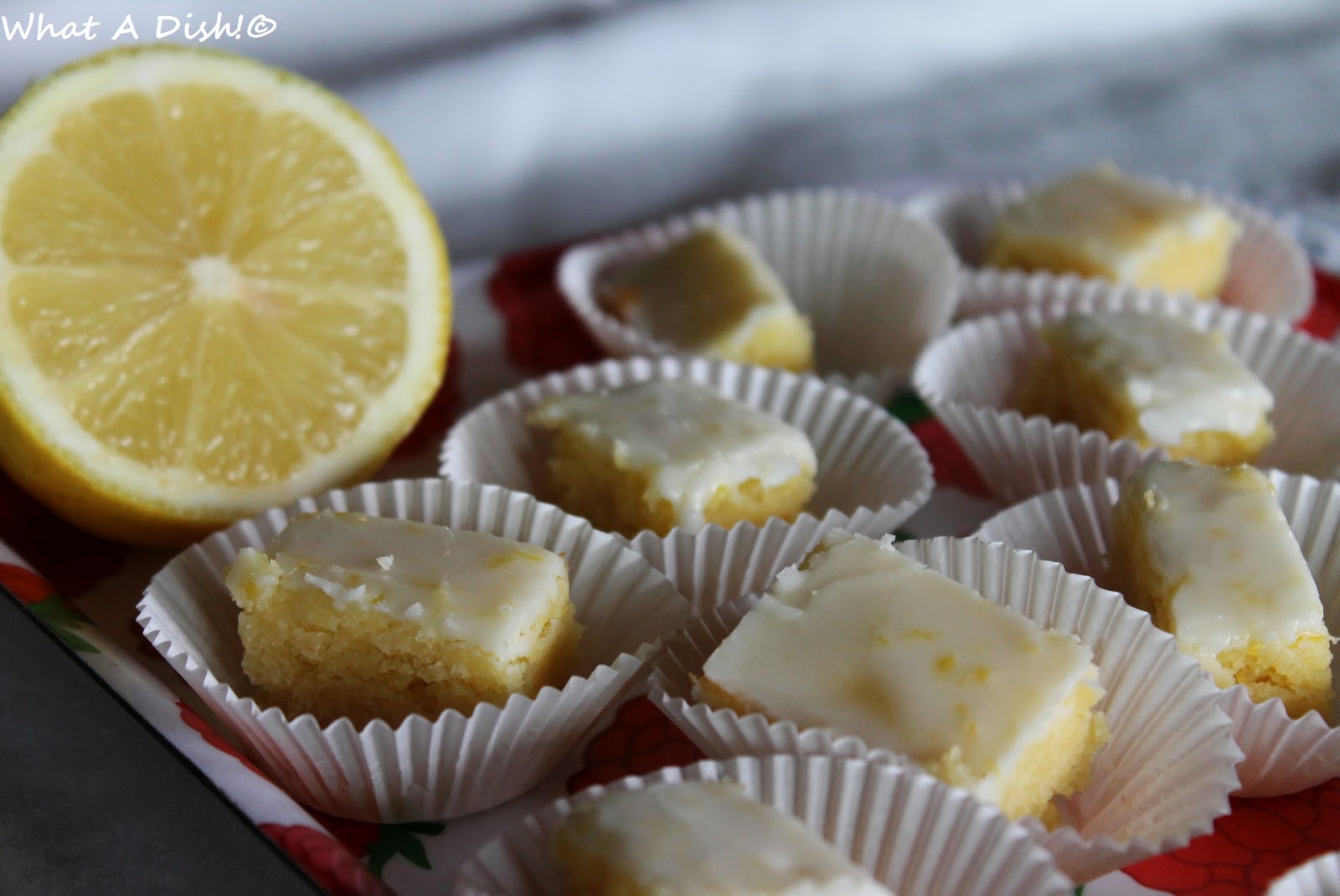 What A Dish!: Lemon Bites