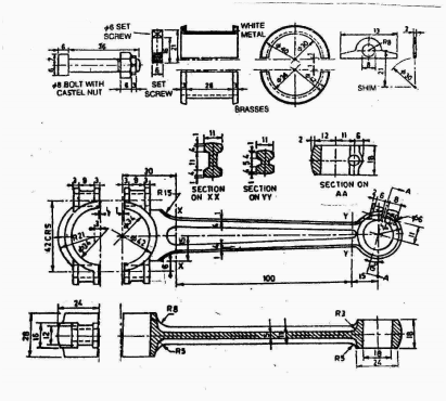 Automobile Engineering Drawing , Question Paper of B.Tech AE (D) 4th ...