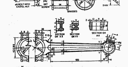 Automobile Engineering Drawing , Question Paper of B.Tech AE (D) 4th ...