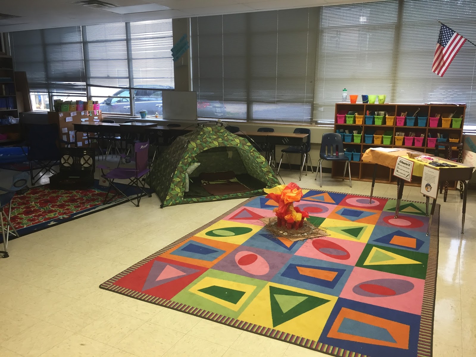 Reading Comprehension Campout- Classroom Transformation