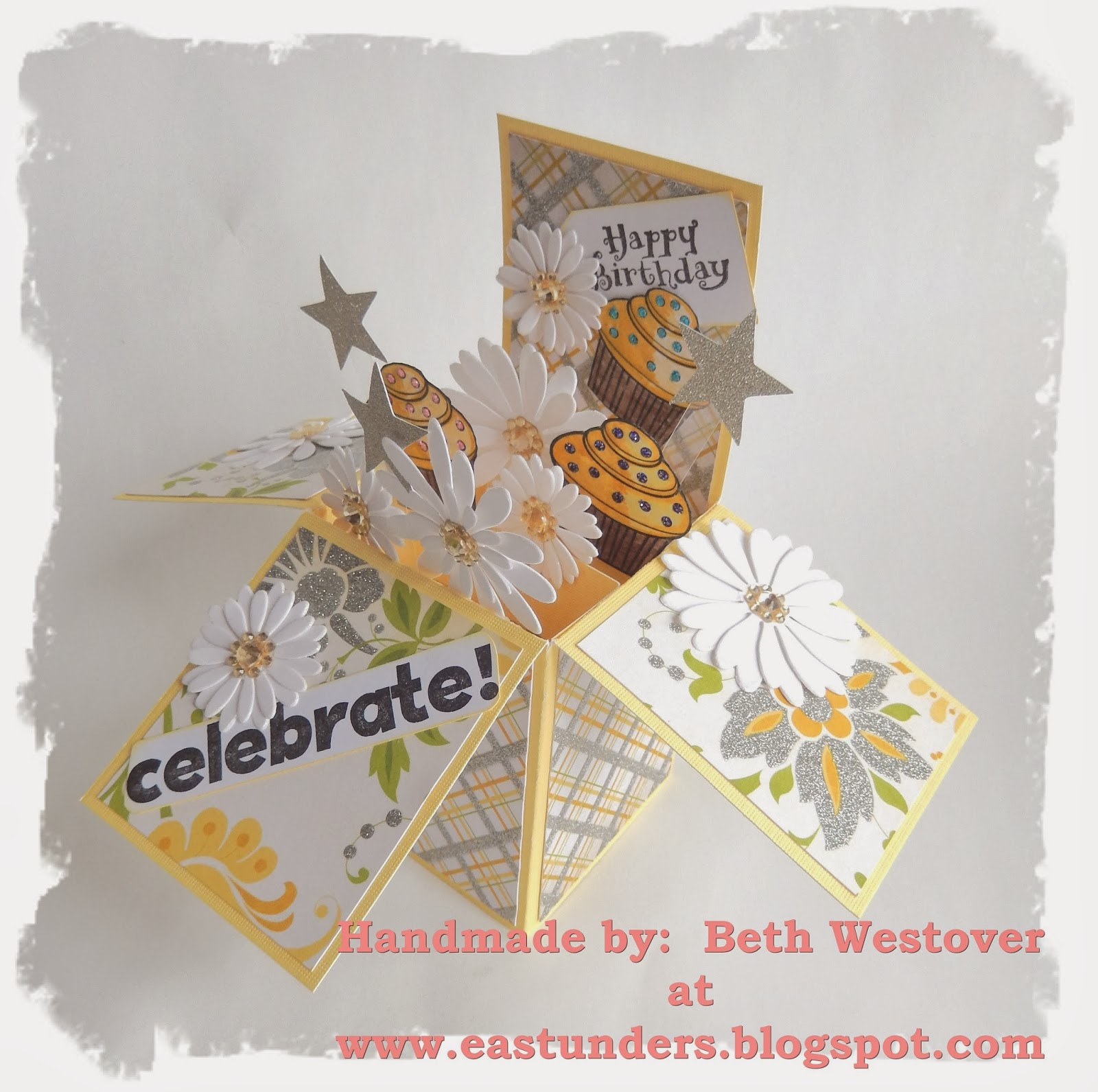 Eastunders Creations: A Little Bit of Summer Pop Up Box Card!