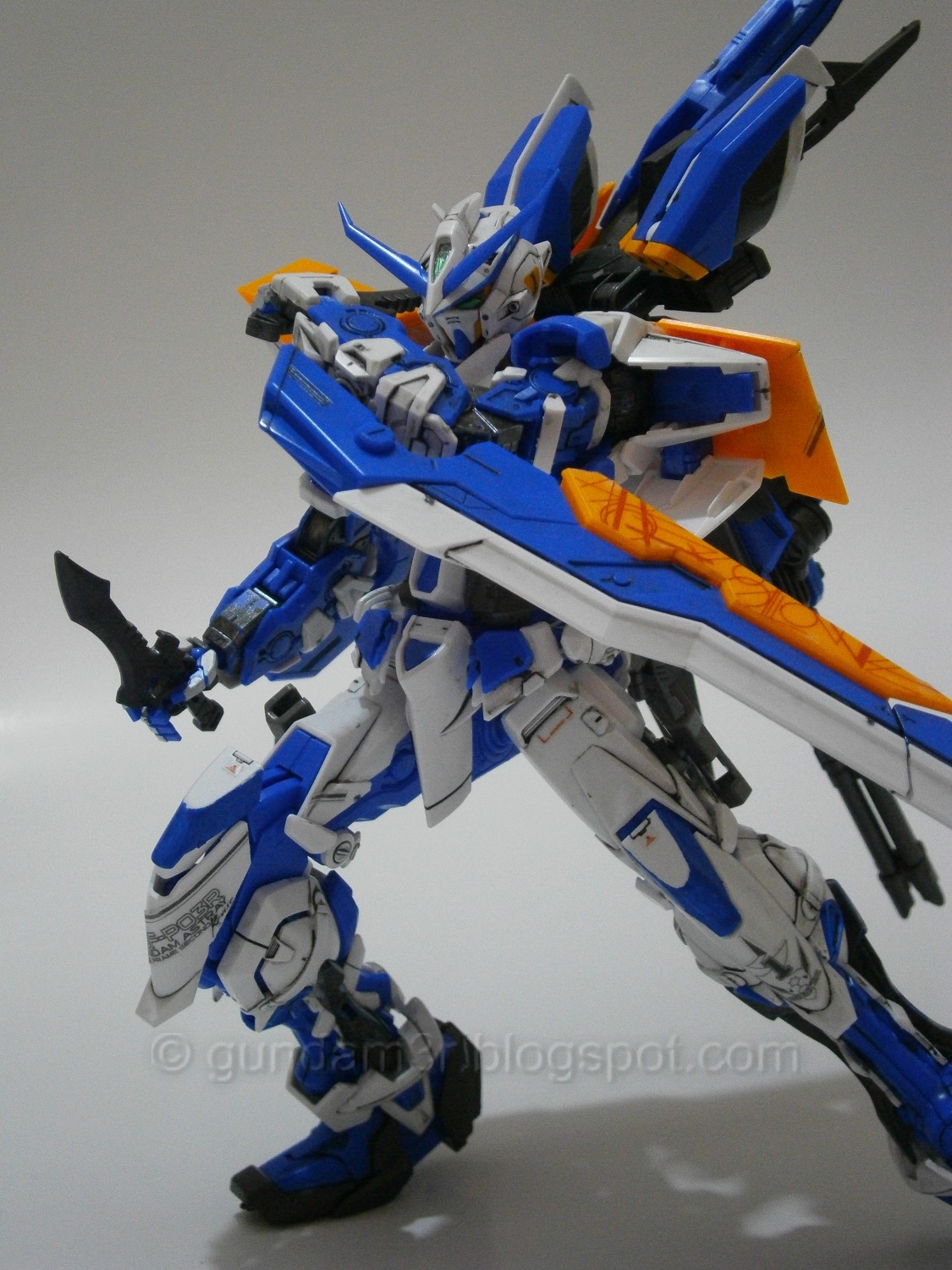 Gundam Astray Blue Frame Second Revise MG Review Part 4