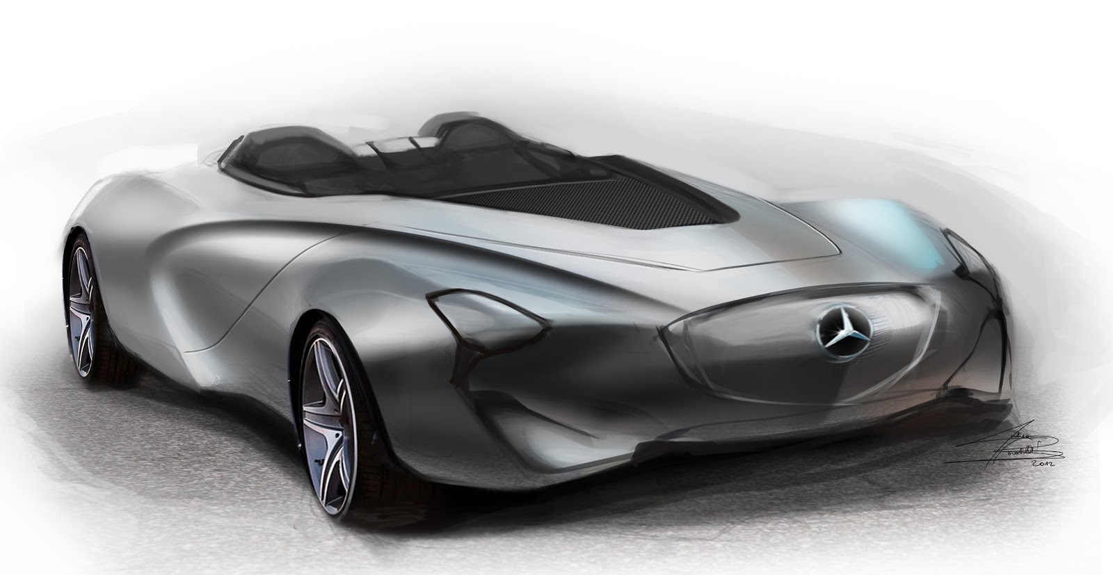 ZENA'S: Mercedes Benz ?concept sketches