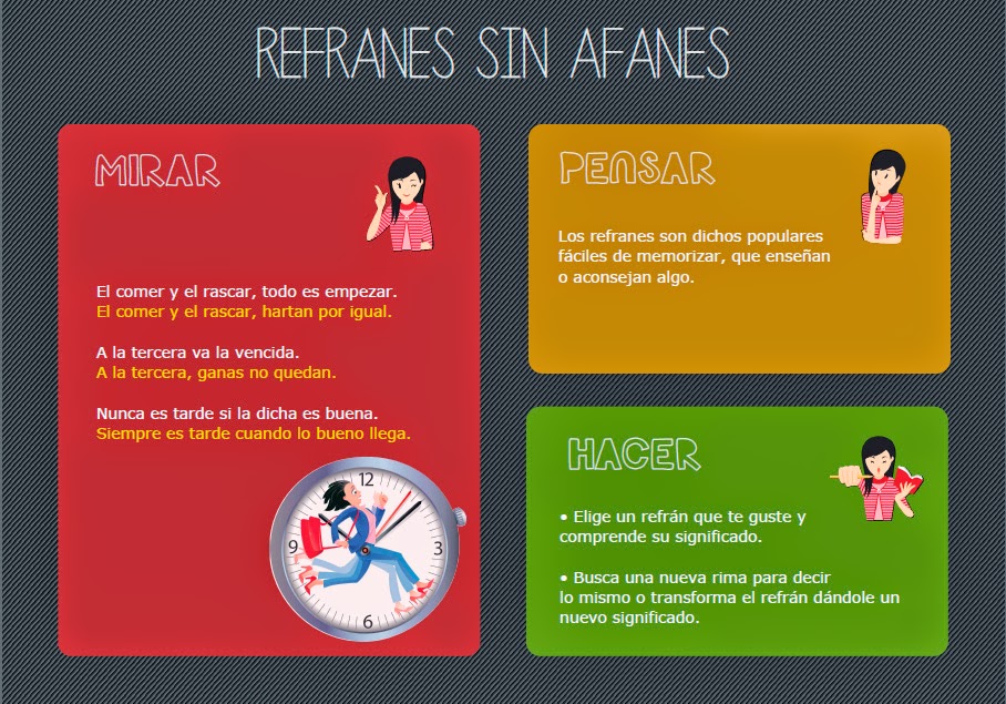 5BCOLEOCHOA: REFRANES SIN AFANES