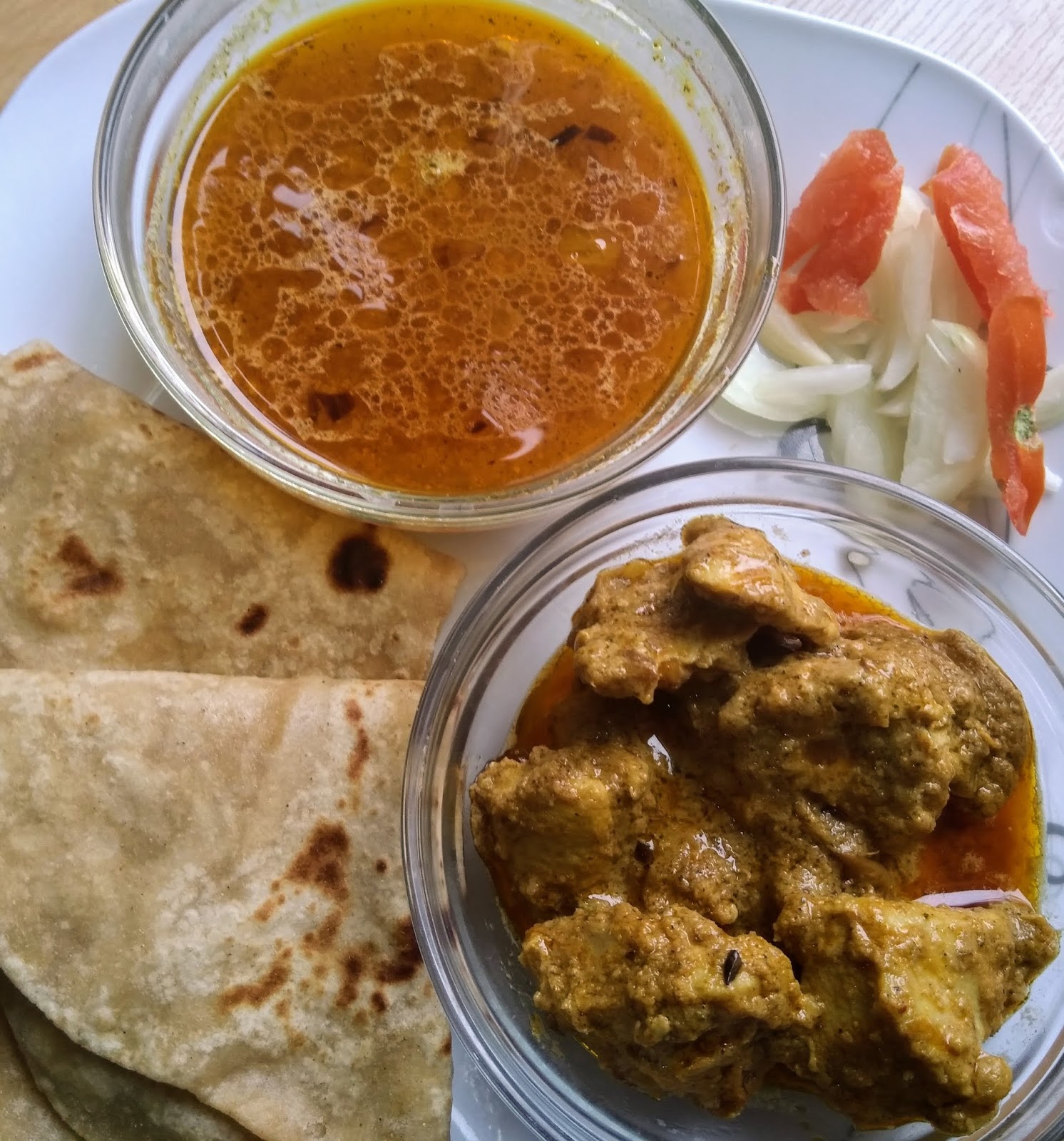 Kolhapuri Chicken Masala / Chicken Gravy