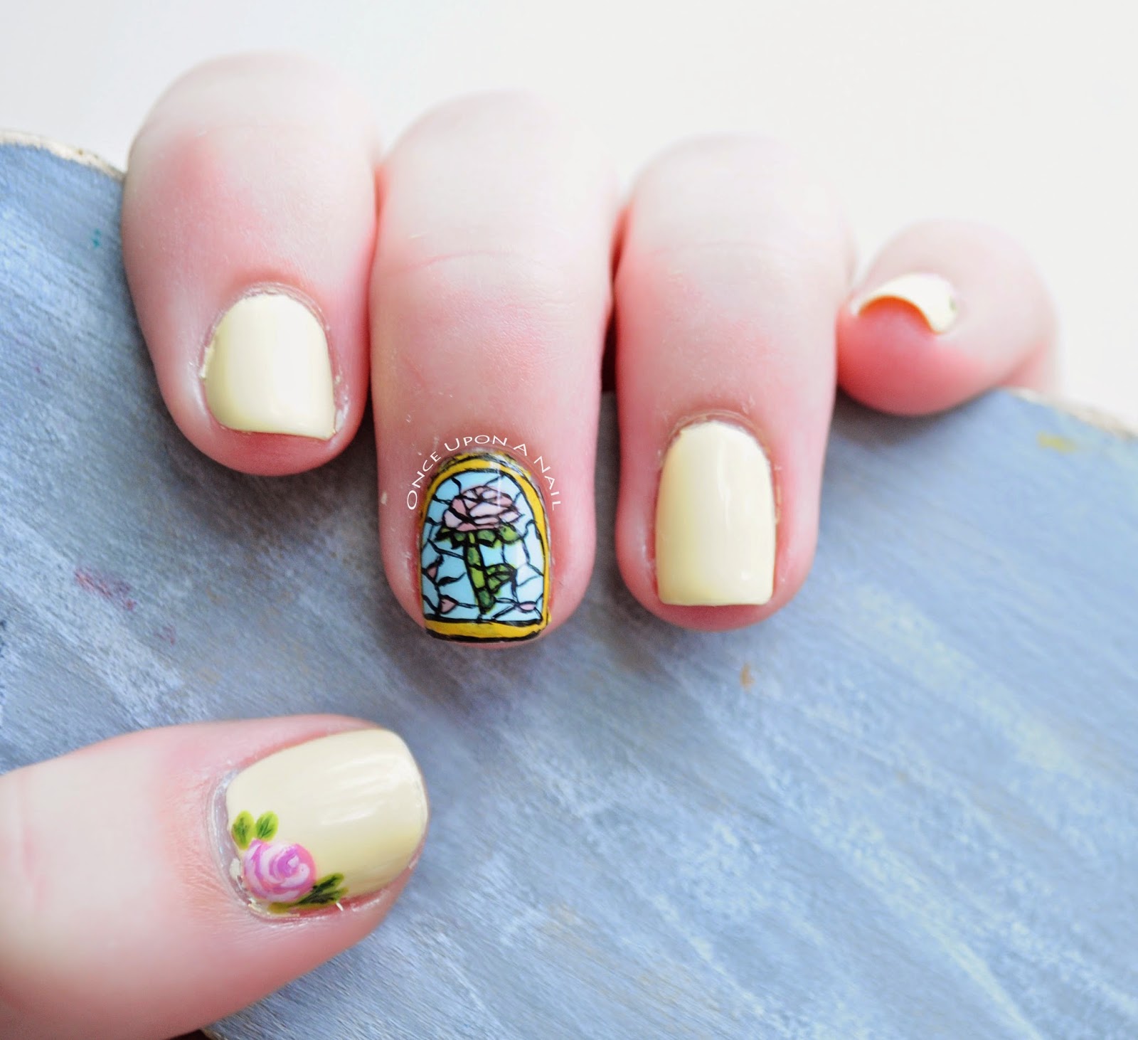 Once Upon A Nail: Disney Princess Challenge #9: Belle