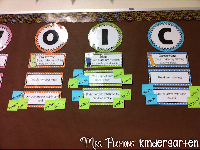 Using Bulletin Boards for Goal Setting - Mrs. Plemons' Kindergarten